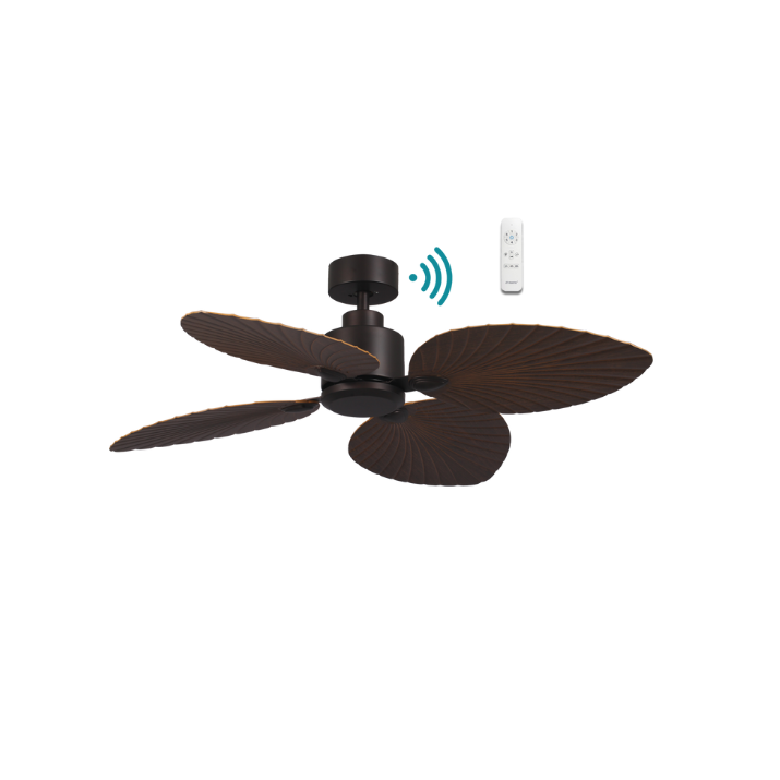 Kingston DC 50″ Old Bronze Smart Ceiling Fan With WIFI Remote Control ...