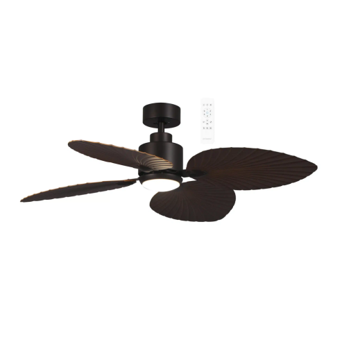 Kingston DC 50″ Old Bronze Smart Ceiling Fan With WIFI Remote Control ...