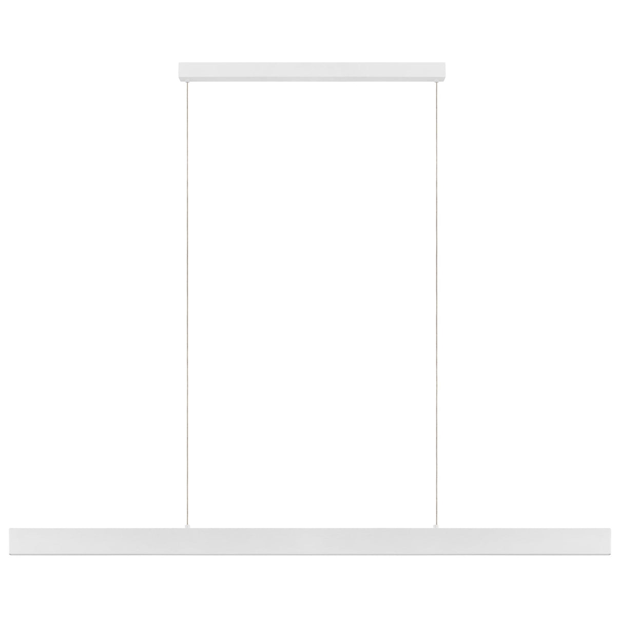 Climene II Metal LED Bar Pendant Light, Medium, White – The Lighting Point