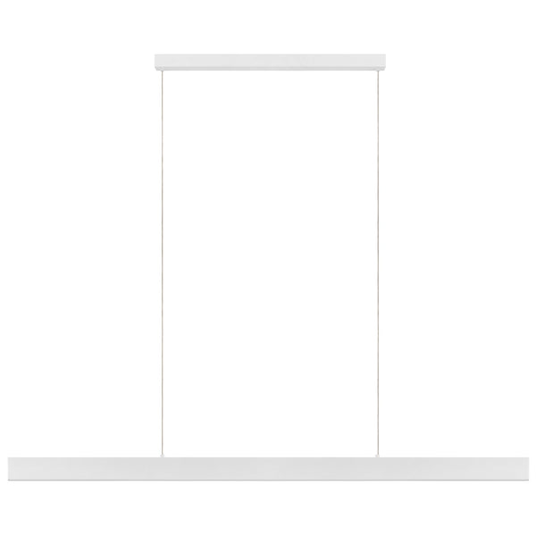 Climene II Metal LED Bar Pendant Light, Medium, White – The Lighting Point