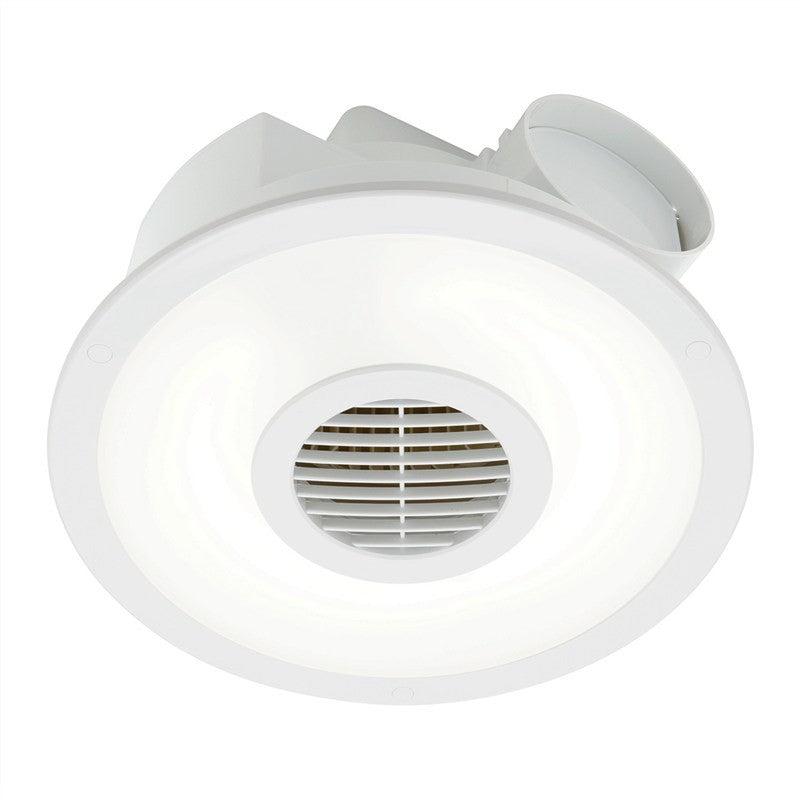 Skyline LED Round Exhaust Fan, White – The Lighting Point