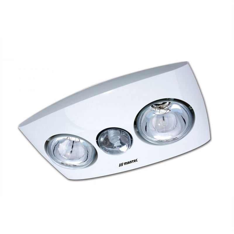 Martec Contour 2 Lamp 3-in-1 Bathroom Heater with Exaust Fan and Illum ...